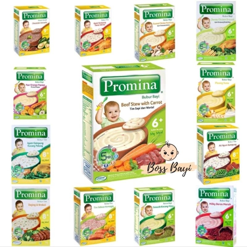Jual PROMINA - Bubur Bayi / Bubur Tim / Nasi Tim untuk MPASI | Shopee ...