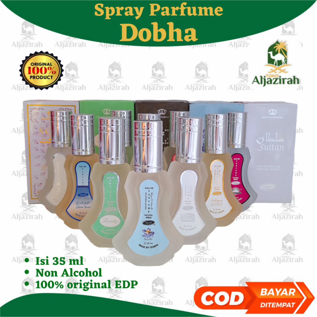 Jual PARFUM DOBHA SPRAY 35 ML | PARFUM ARAB DOBHA SPRAY | 100% ORIGINAL ...