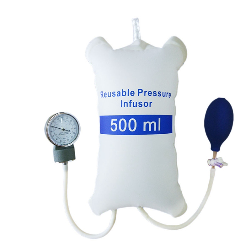 Jual Reusable pressure infusion bag 500 ml dengan manometer | Shopee ...