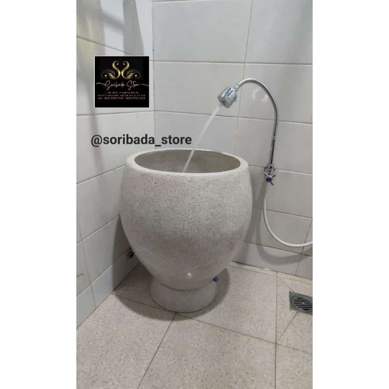 Jual Bak Mandi Full Traso Marmer Mewah dan Keren | Bak Traso | Bak Air ...