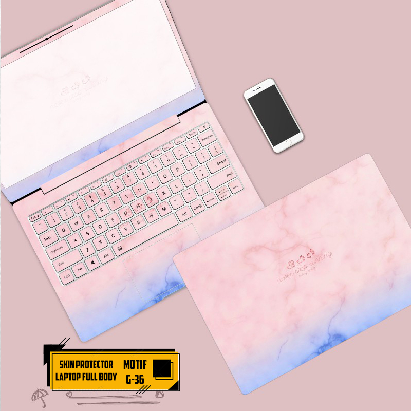 Jual Sticker Laptop Full Body Bisa Custom Gambar Suka Suka Kode G36-G40 ...