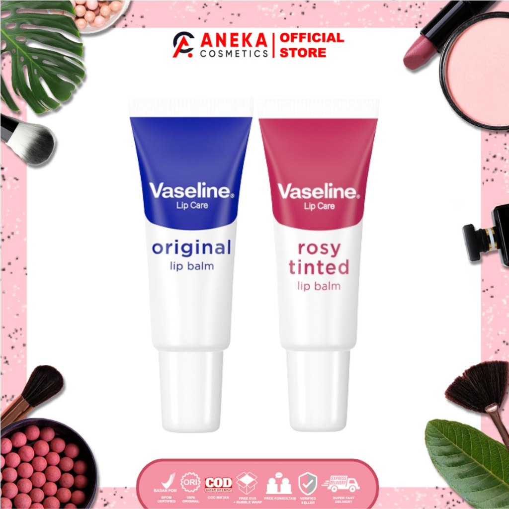 Jual VASELINE Lip Care Tinted Lip Balm 10gr | Shopee Indonesia