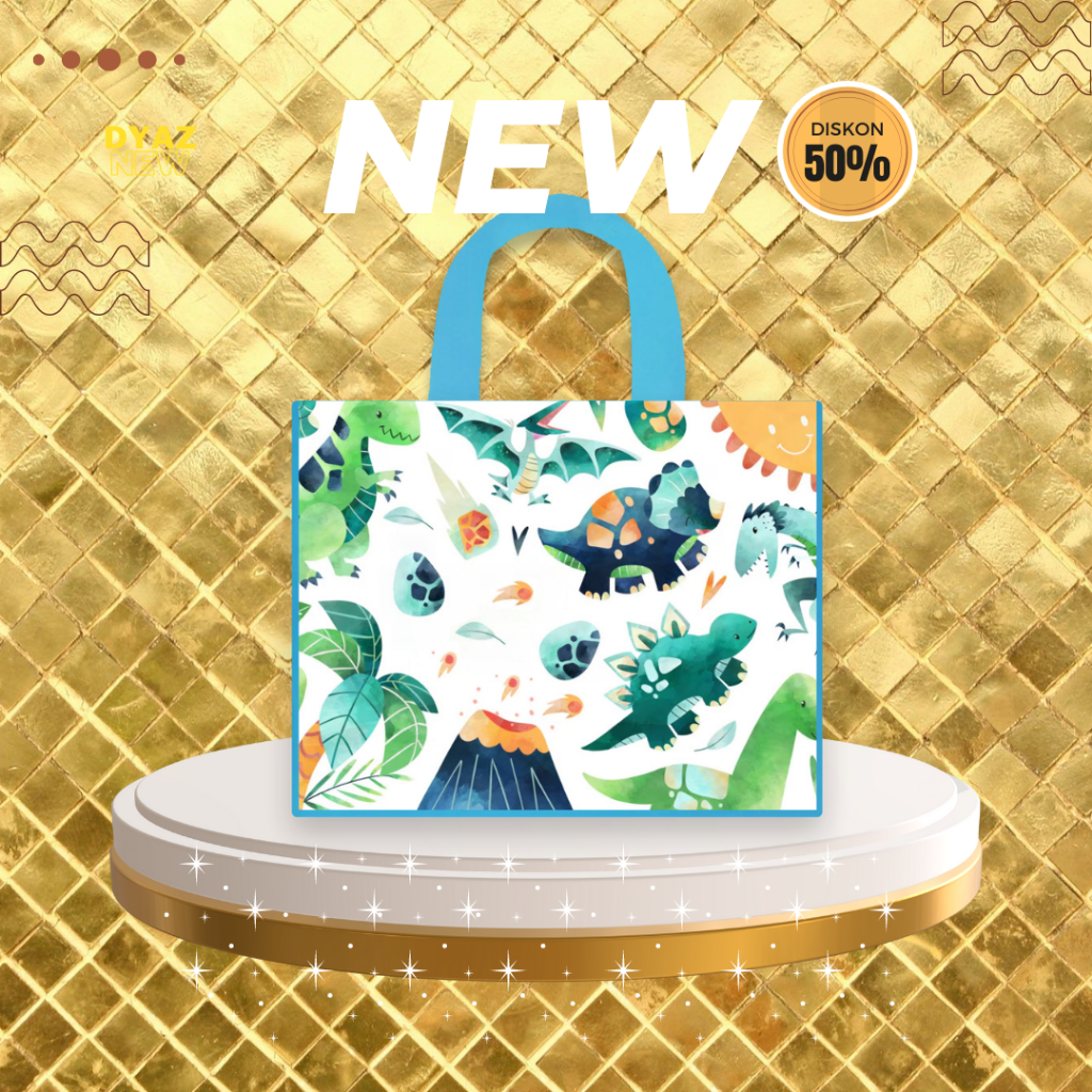 Jual Tas Ultah Dinosaurus Kids Premium Hampers Goodiebag Souvenir ...