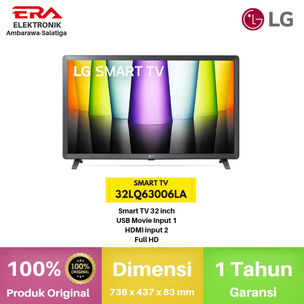 Jual LG 32LQ630 / 32LR650 Smart TV HD TV 32 inch | Shopee Indonesia
