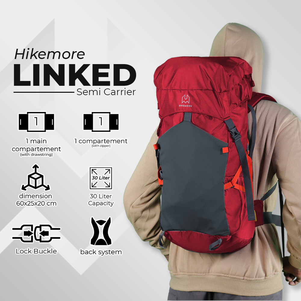 Jual Hikemore Tas Ransel Besar Semi Carrier Tracking Gunung Outdoor ...