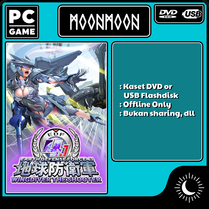 Jual EARTH DEFENSE FORCE 4.1 WINGDIVER THE SHOOTER (2018) Full DLCs ...