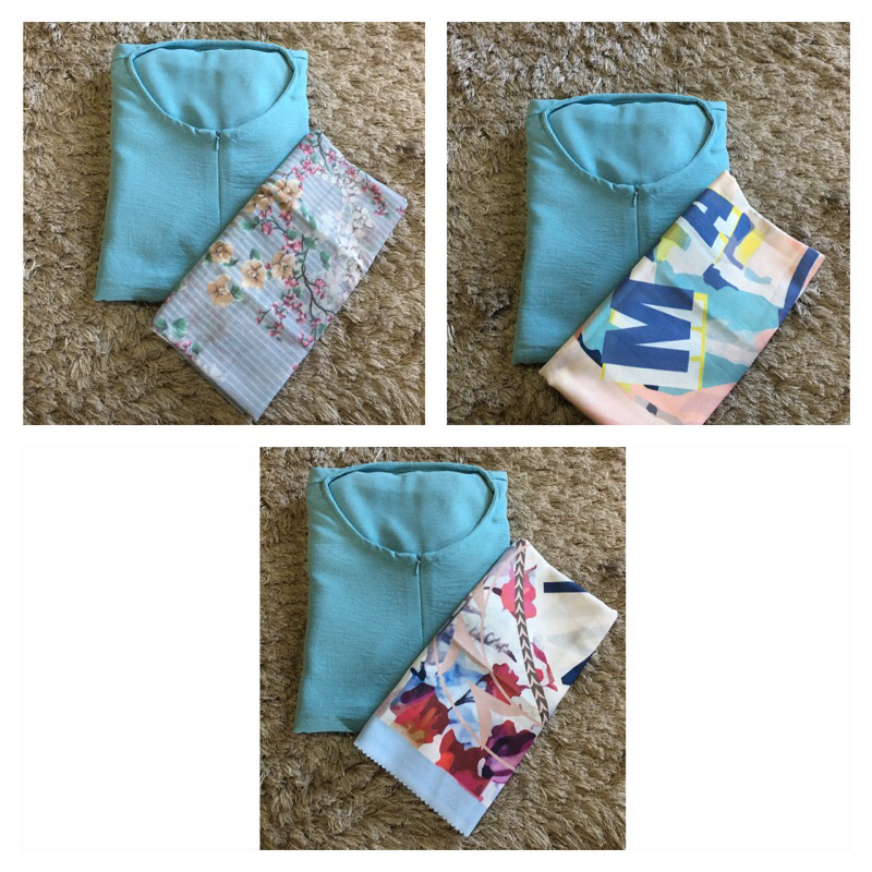 Jual one set biru langit | Shopee Indonesia