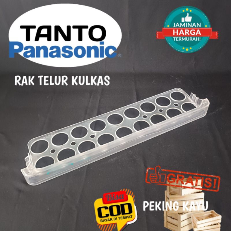 Jual RAK TELUR KULKAS TANTO PANASONIC ORIGINAL | Shopee Indonesia