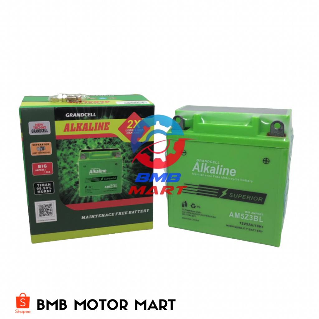 Jual AKI SUPRA MEGAPRO MIO SPORTY GM5Z ALKALINE | Shopee Indonesia