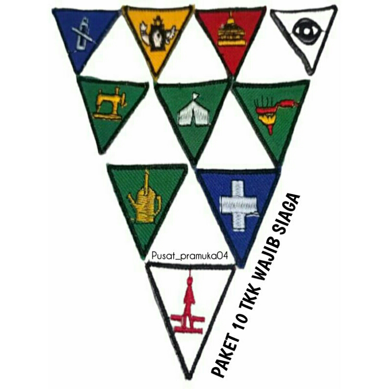 Jual Logo bordir tkk pramuka wajib siaga sd (paket isi 10 tkk wajib ... Jual Logo bordir tkk pramuka wajib siaga sd (paket isi 10 tkk wajib ...