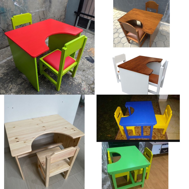 Jual PREMIUM MEJA SET KURSI TERAPI OKUPASI TERAPIS PEDIATRIC MEJA ...