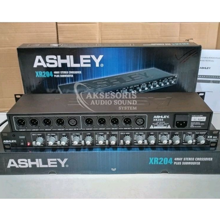 Jual Crossover ASHLEY XR204 XR 204 4 Way Subwoofer Original Komponen ...