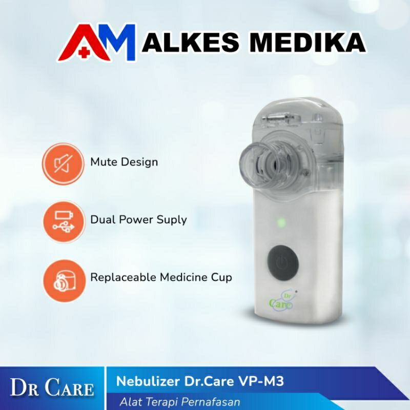 Jual NEBULIZER DR CARE (mesh technologi) / NEBULIZER PORTABLE / DR.CARE ...