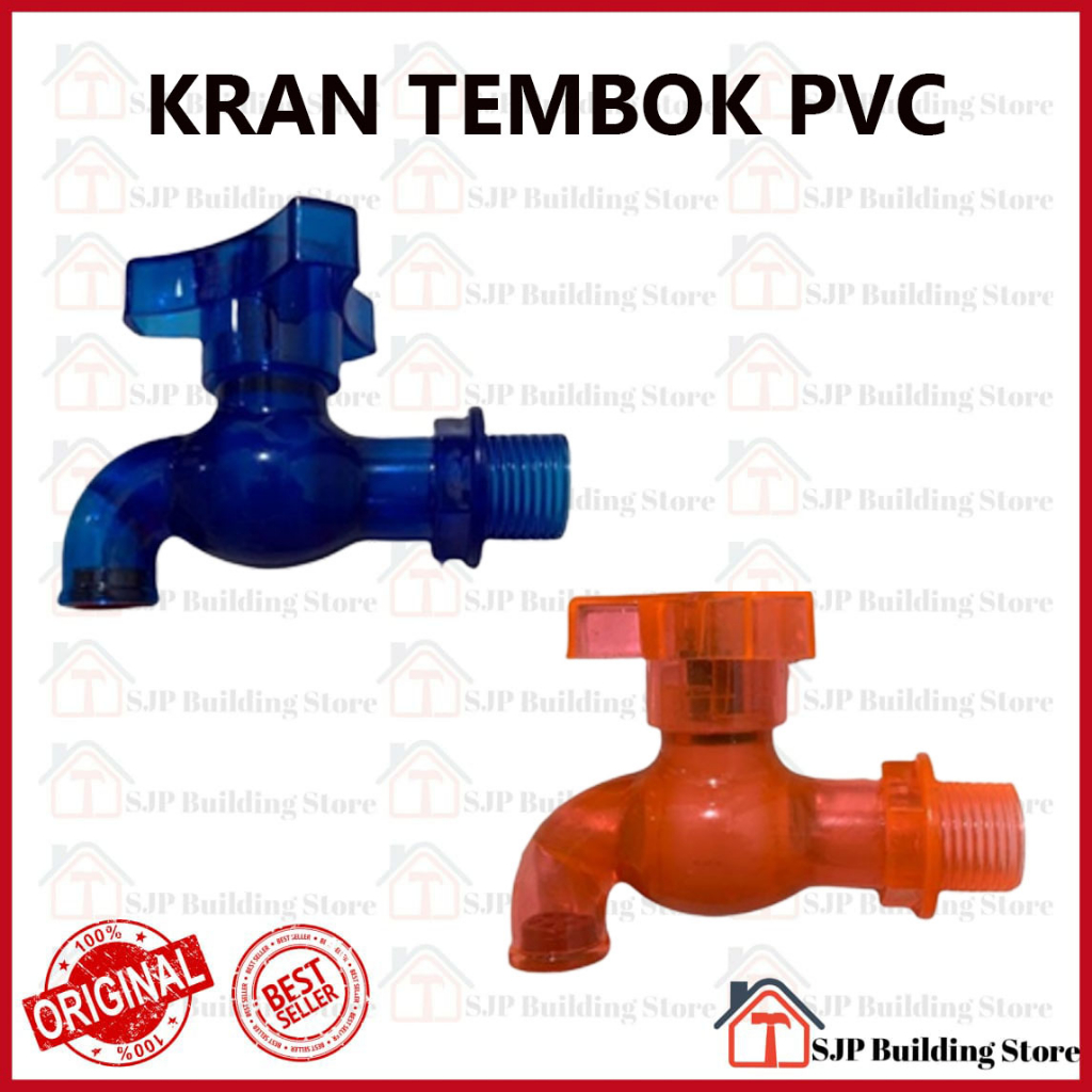 Jual Kran Air/Keran Air Plastik PVC Engkol Lotus 1/2 inch | Shopee ...