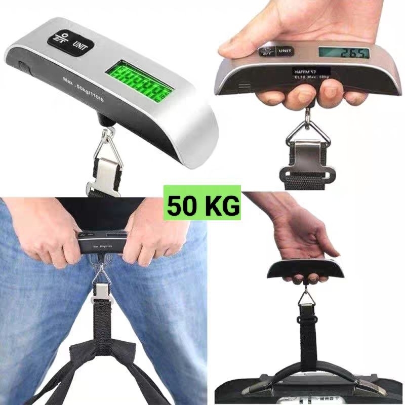 Jual Timbangan Koper Bagasi Digital 50 kg Electronic Luggage Scale 50KG ...