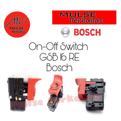 Jual On-Off Switch/ Saklar Bor Bosch GSB 16 Re (Original) | Shopee ...