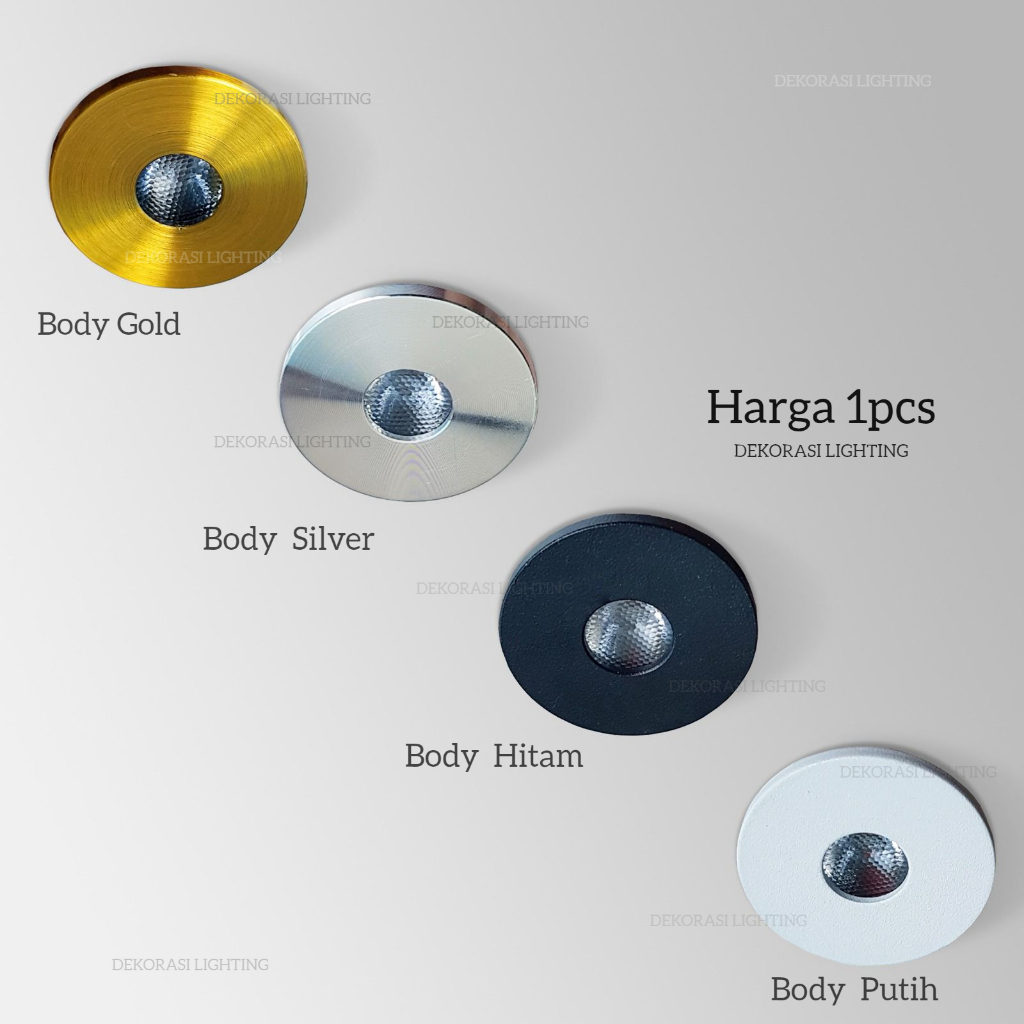 Jual H312 Lampu Downlight Mini Led 1.5w Spot Light Plafon Spotlight ...