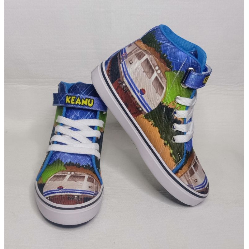 Jual ADS - Sepatu anak gambar KAI - Kereta Api Indonesia, Bisa Cetak ...