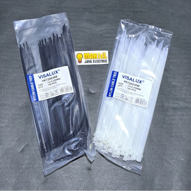 Jual Kabel ties / Cable tie / insulock Visalux 20 cm | Shopee Indonesia