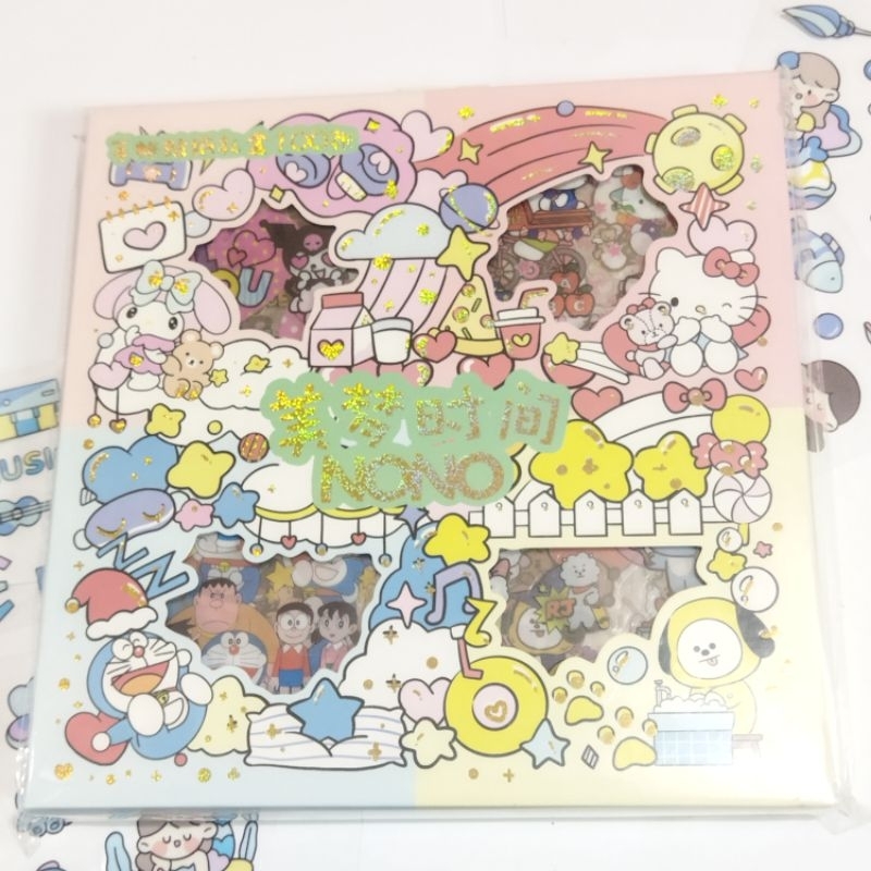 Jual STIKER BOX NONO Isi 100 Aesthetic Journal Sticker | Shopee Indonesia