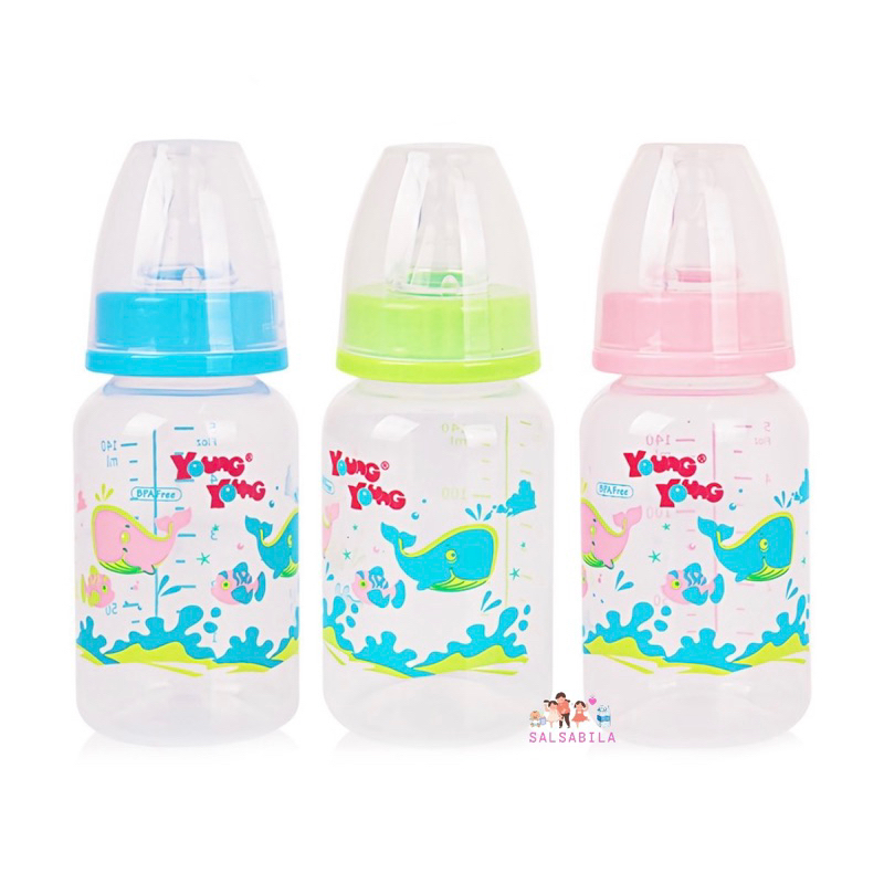 Jual YOUNG YOUNG Botol Susu Bayi 802 90 ml | Shopee Indonesia