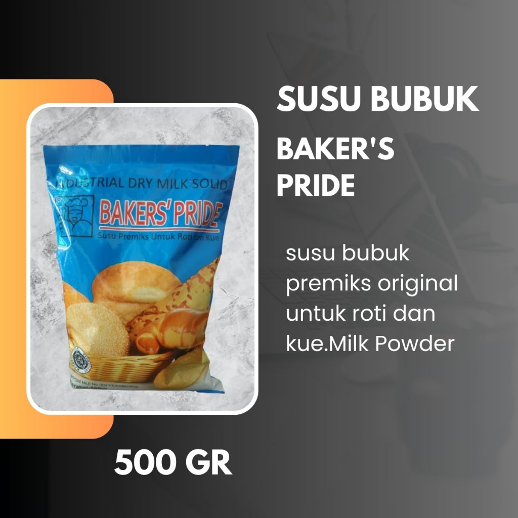 Jual Susu Bubuk Full Cream Bakers Pride 500 gr | Shopee Indonesia