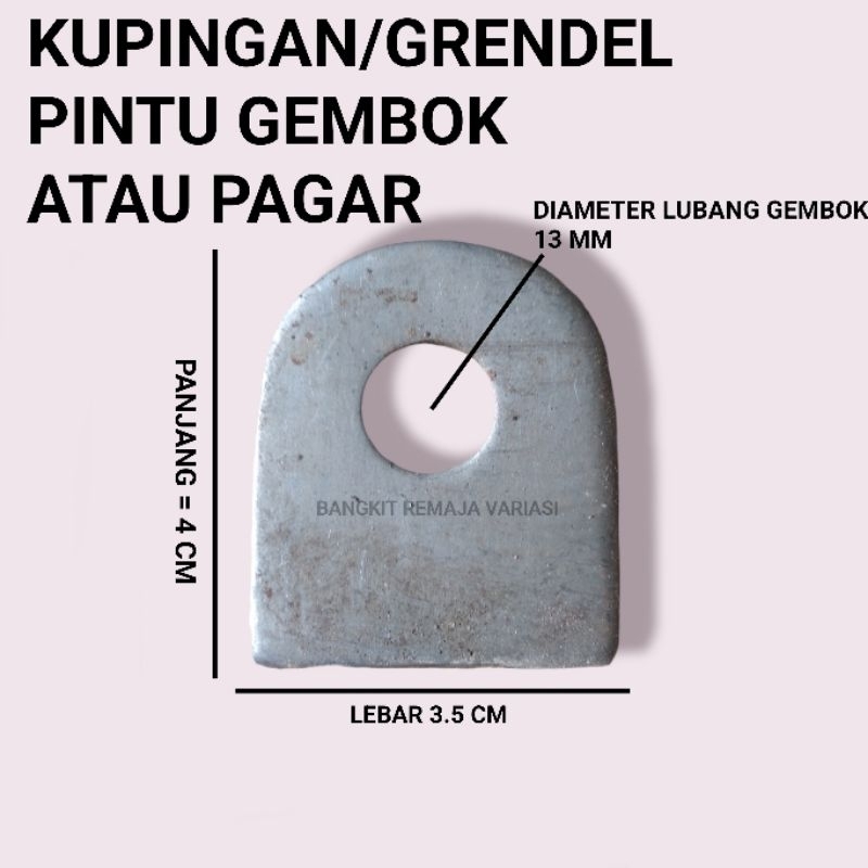 Jual PERANGKAT PINTU GEMBOK/KUPINGAN GRENDEL PINTU GEMBOK ATAU PAGAR ...