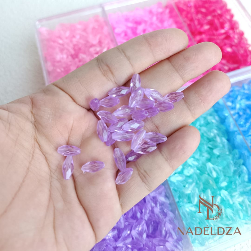 Jual Manik Mote Padi Kaca (25gr) | Shopee Indonesia