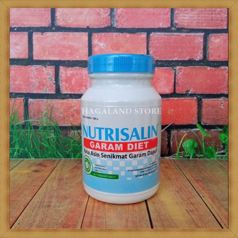 Jual NUTRISALIN 200gr GARAM DIET GARAM SEHAT 200 gr / 200 g | Shopee ...