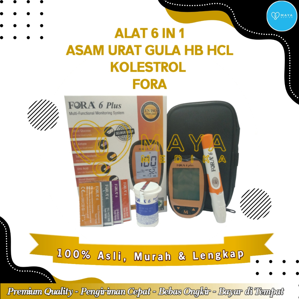 Jual Alat Fora 6 in 1 UA/GB/HCT/HB/KB/TCH | Shopee Indonesia