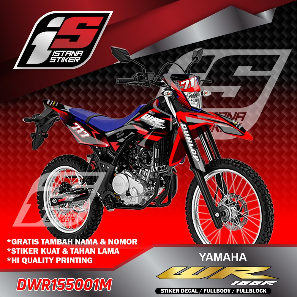 Jual stiker body wr 155 full set | Shopee Indonesia