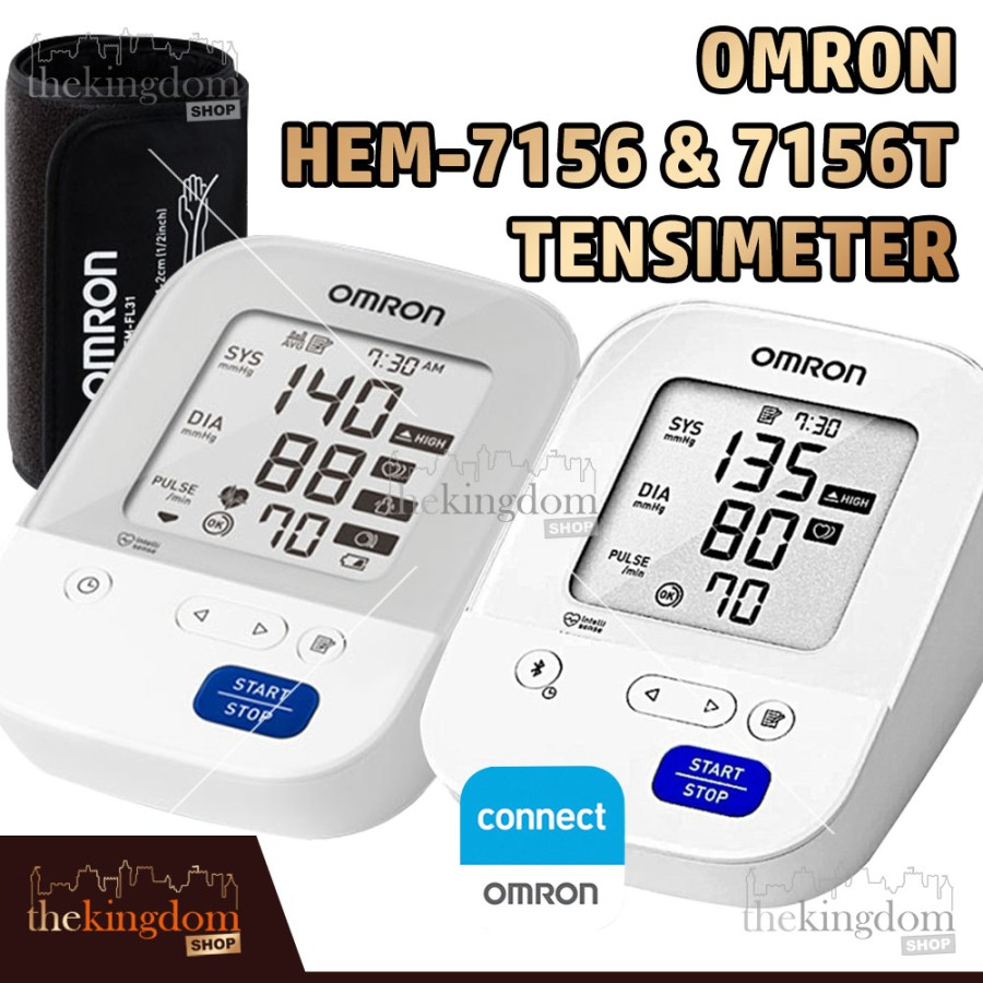 Jual Omron HEM-7156T Tensimeter Digital 7156 Tensi 7156 TA Alat Ukur ...
