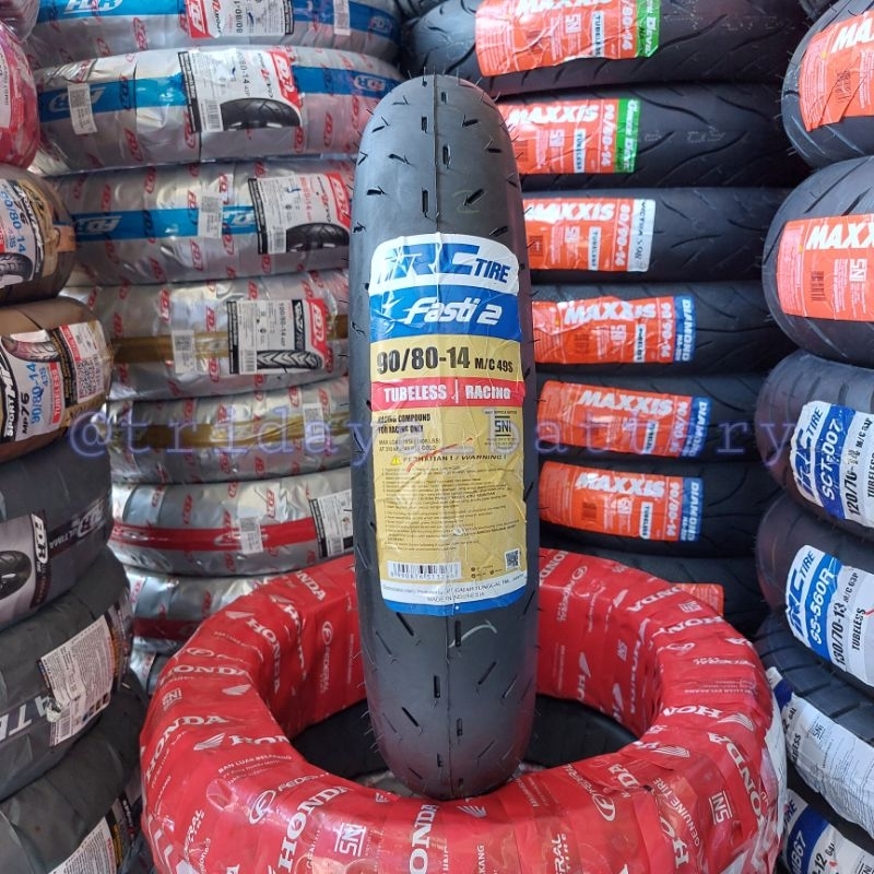 Jual Ban Racing Matic IRC 90/80-14 Fasti 2 Tubeless Soft Compound ...