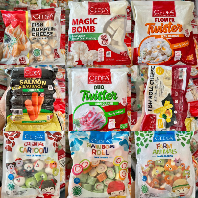 Jual CEDEA Fish roll / Crab stik / Naget kepiting / Fish Cake / Seafood ...