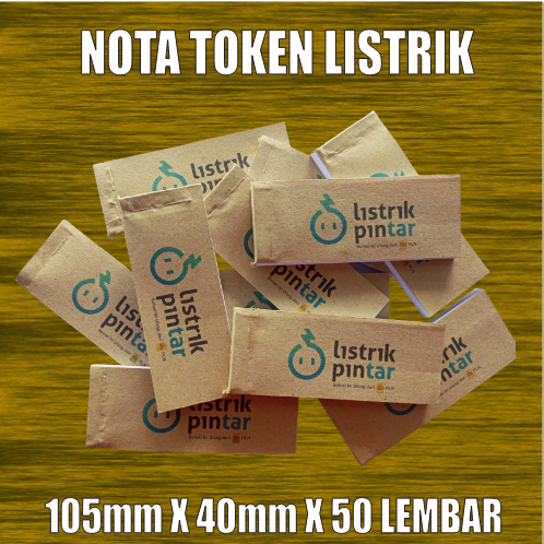 Jual Nota token listrik - BACA DESKRIPSI YAH KAK,,, | Shopee Indonesia
