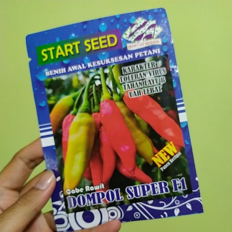 Jual Benih Cabe Rawit Dompol Super F1 isi 5 gram TOLERAN VIRUS | Shopee ...