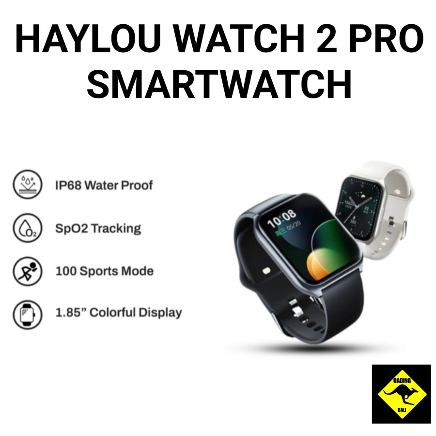 Jual HAYLOU WATCH 2 PRO SMARTWATCH HEARTRATE SP02 IP68 LAYAR 1,85" TFT ...