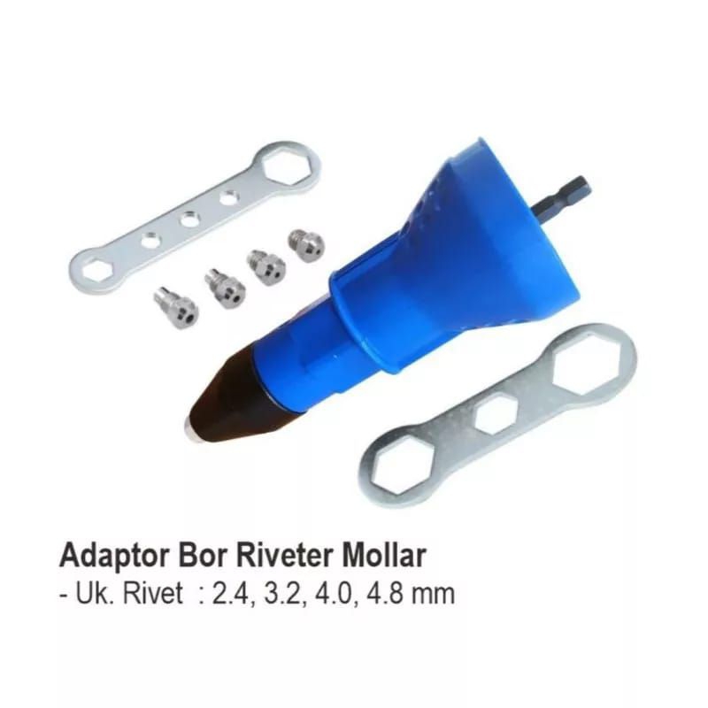 Jual ALAT RIVET TANG RIVET RIPET SAMBUNG KONVERTER BOR RIVET GUN ...