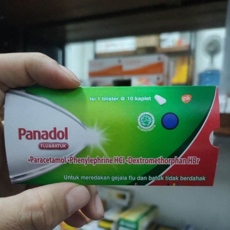 Jual panadol flu dan batuk panadol hijau ijo | Shopee Indonesia