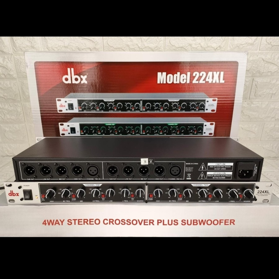 Jual Crossover 224XL 4 way + Subwoofer crosover 224xl New Grade A | Shopee Indonesia