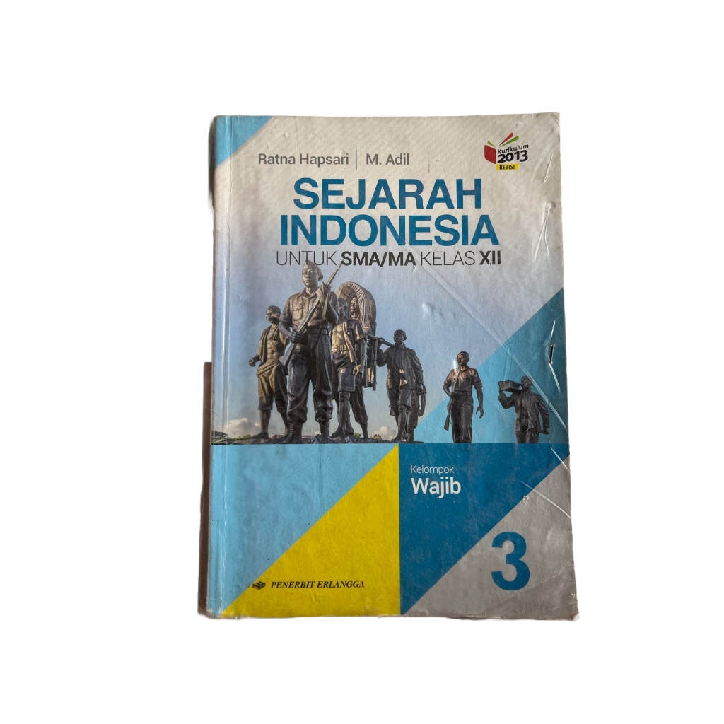 Jual Buku Sejarah Indonesia Kelas 12/ Kelas 3 SMA Erlangga | Shopee Indonesia