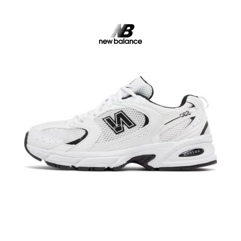 Jual New Balance 530 White Black Details MR530EWB | Shopee Indonesia