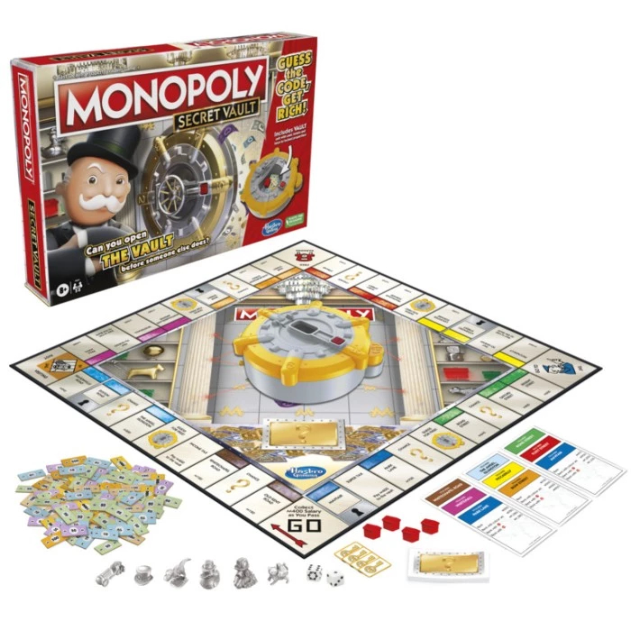 Jual Monopoly Secret Vault Hasbro Board Game | Shopee Indonesia