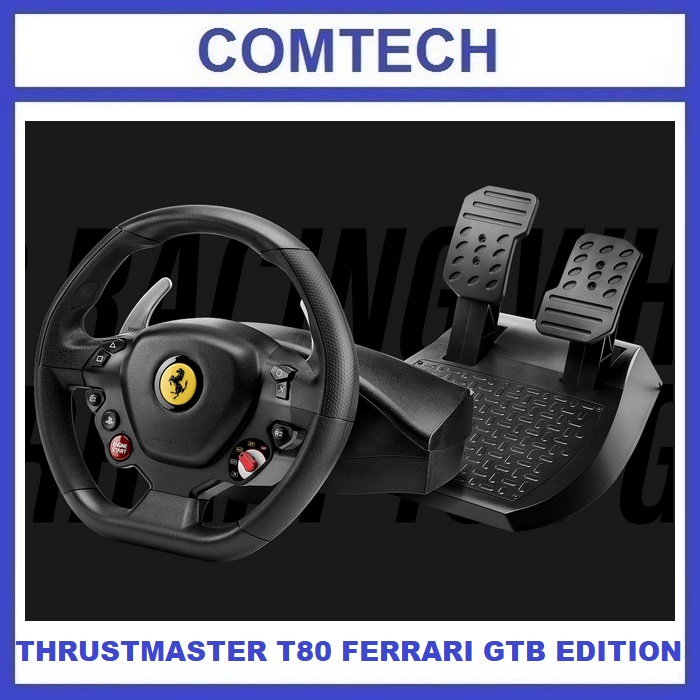 Jual Thrustmaster T80 Ferrari 488 GTB Racing Steering Wheel PS4 PC ...