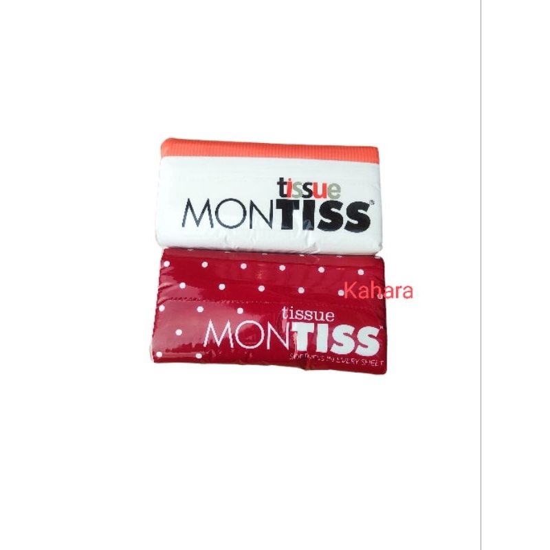 Jual Tisu MONTISS facial tissue 250 sheet 2 ply | Shopee Indonesia