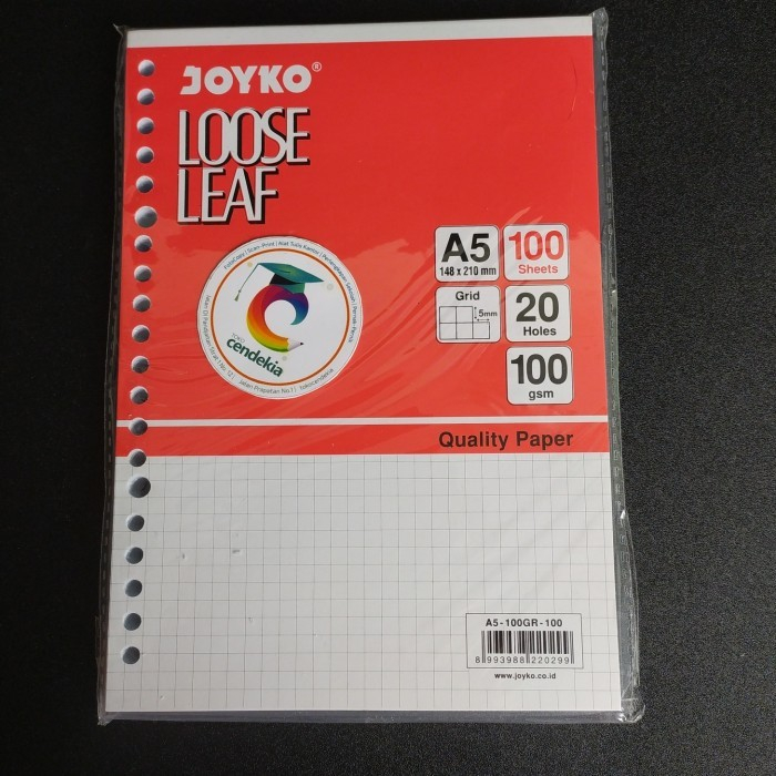 Jual Isi binder JOYKO A5 kotak-kotak Loose leaf JOYKO A5 kotak-kotak | Shopee Indonesia