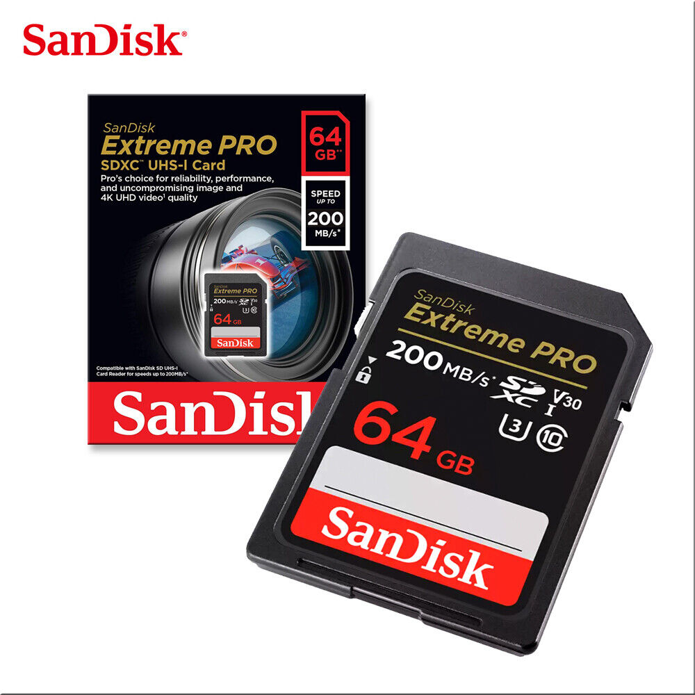 Jual SANDISK SD CARD EXTREME PRO 64GB Camera Memory Card SDSDXXU ...