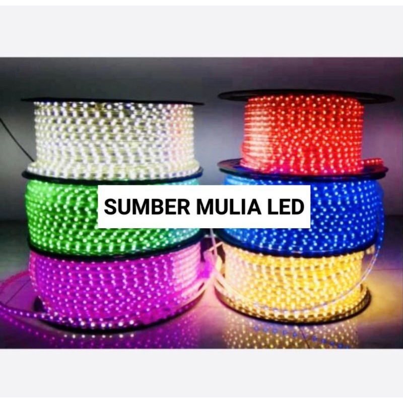 Jual LAMPU LED STRIP SELANG SMD 5050 100M 100 METER / LAMPU PLAFON ...