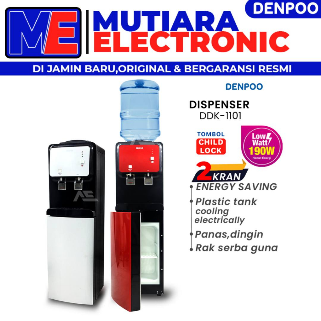 Jual Denpoo Dispenser Galon Atas DDK1101 (TMS) | Shopee Indonesia