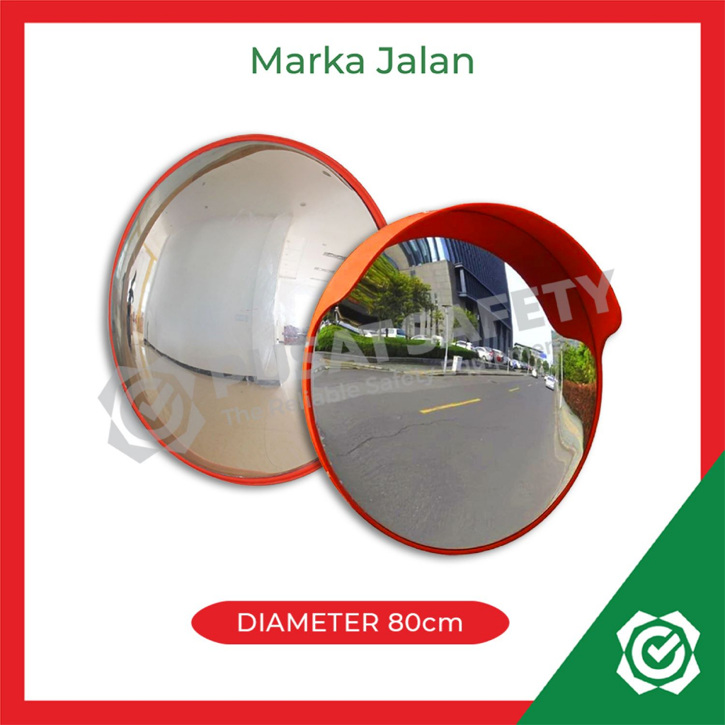 Jual Convex Mirror 80cm Cermin Kaca Tikungan Cembung Safety | Shopee ...
